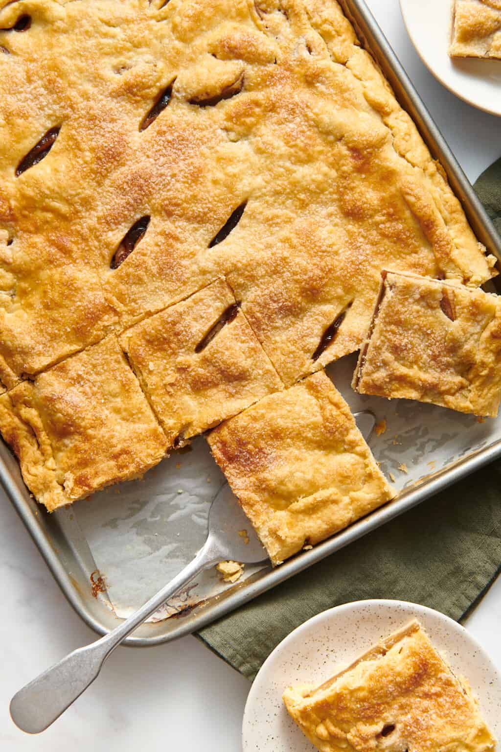Apple Slab Pie - All Things Mamma