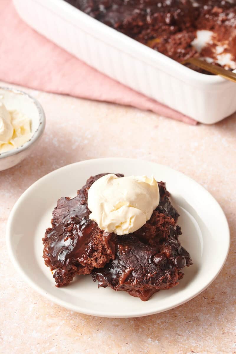 The Best Chocolate Pudding Cake - All Things Mamma