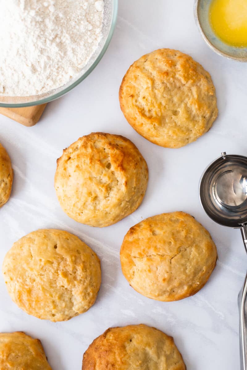 Easy Drop Biscuits Recipe | All Things Mamma