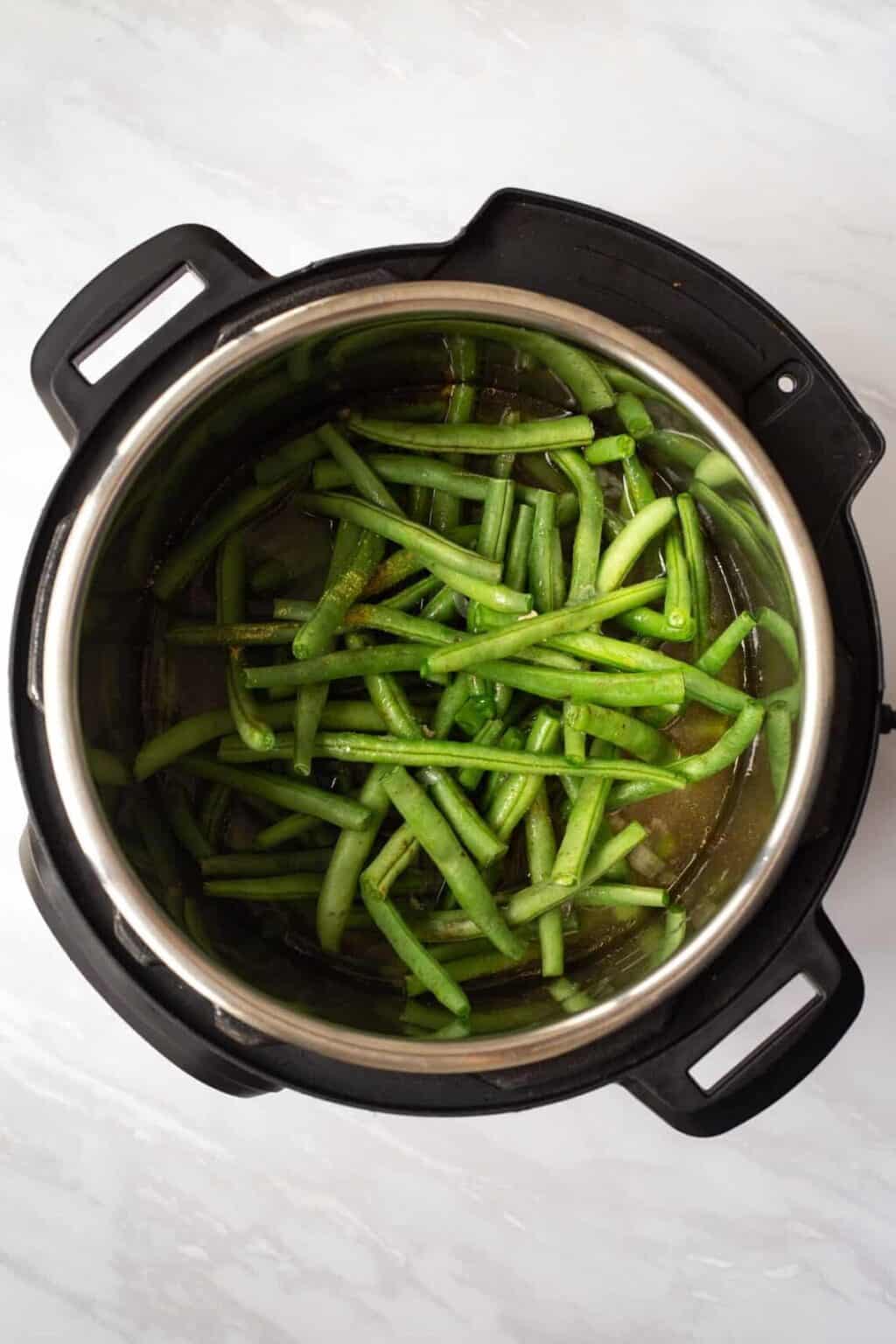 Quick Instant Pot Green Beans | All Things Mamma