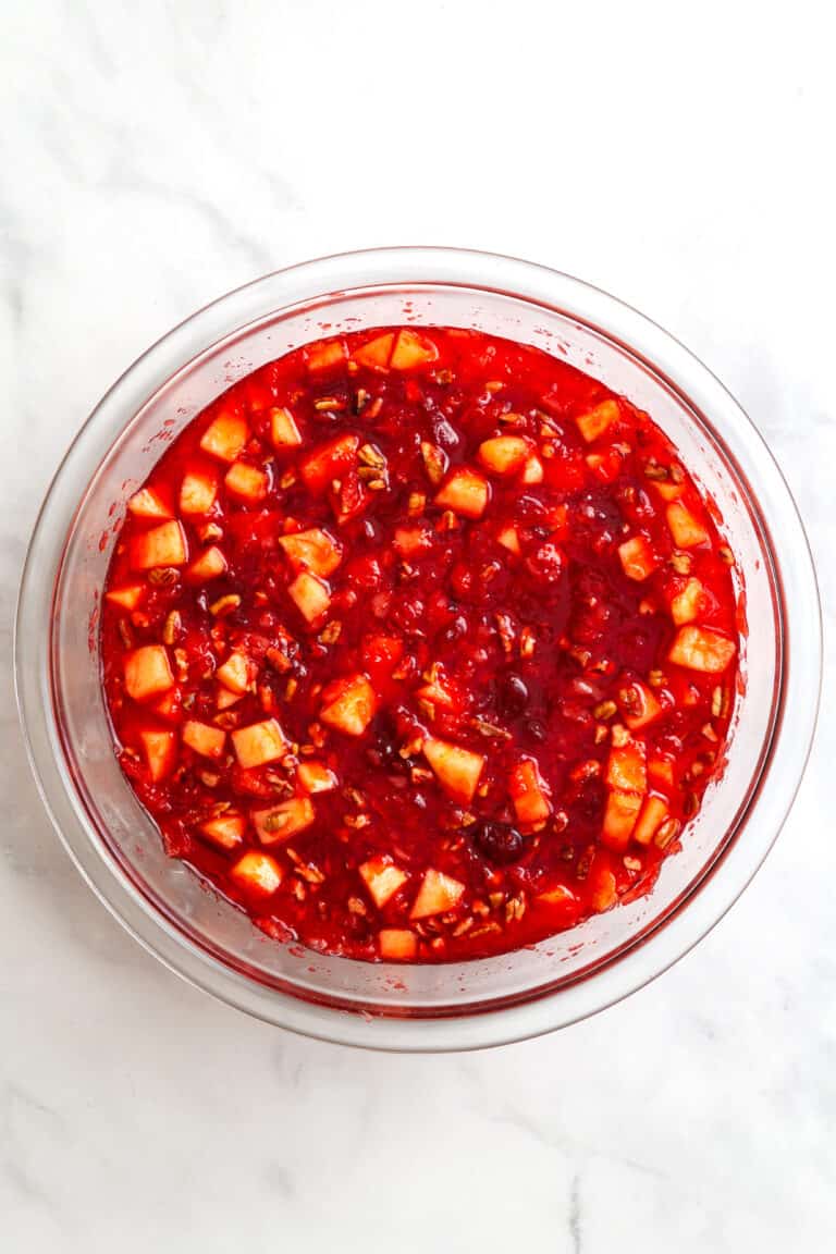 Easy Cranberry Jello Salad - All Things Mamma