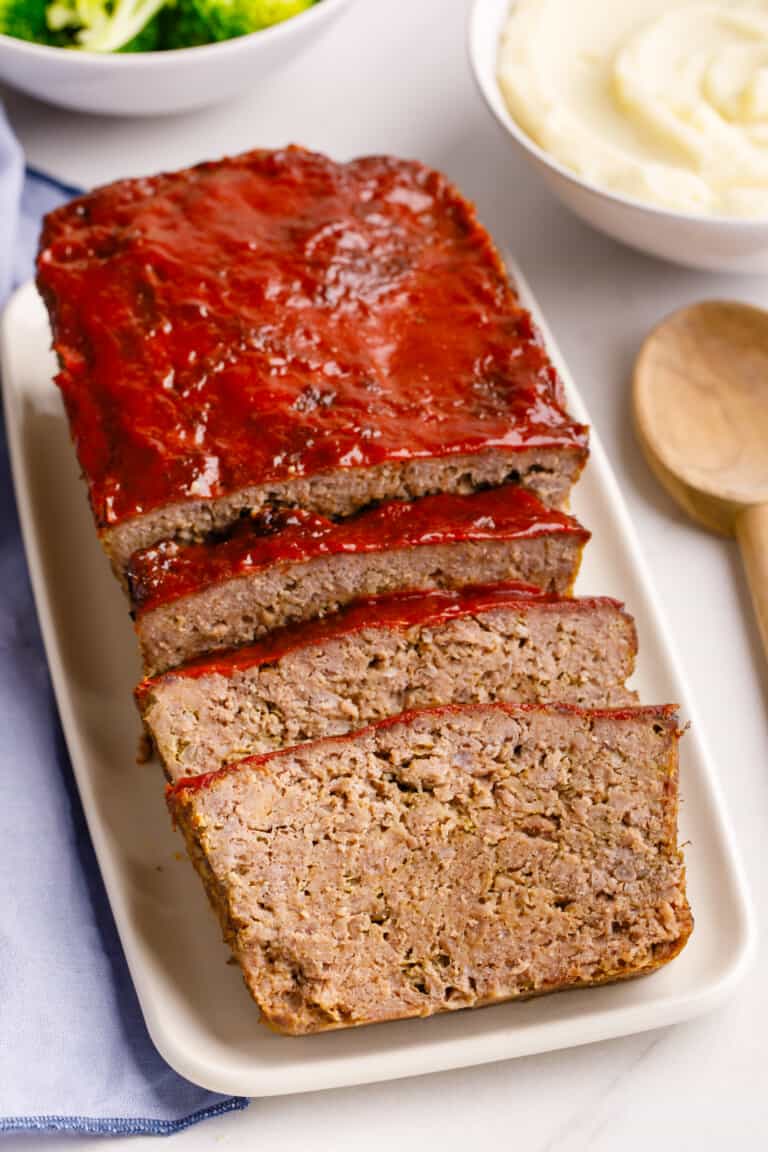 Cracker Barrel Meatloaf Recipe (Copycat Recipe) - All Things Mamma