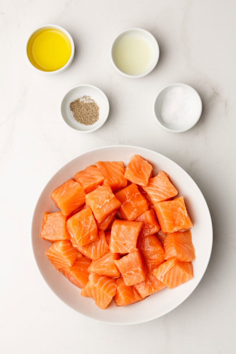 Pan-Fried Salmon Bites | All Things Mamma