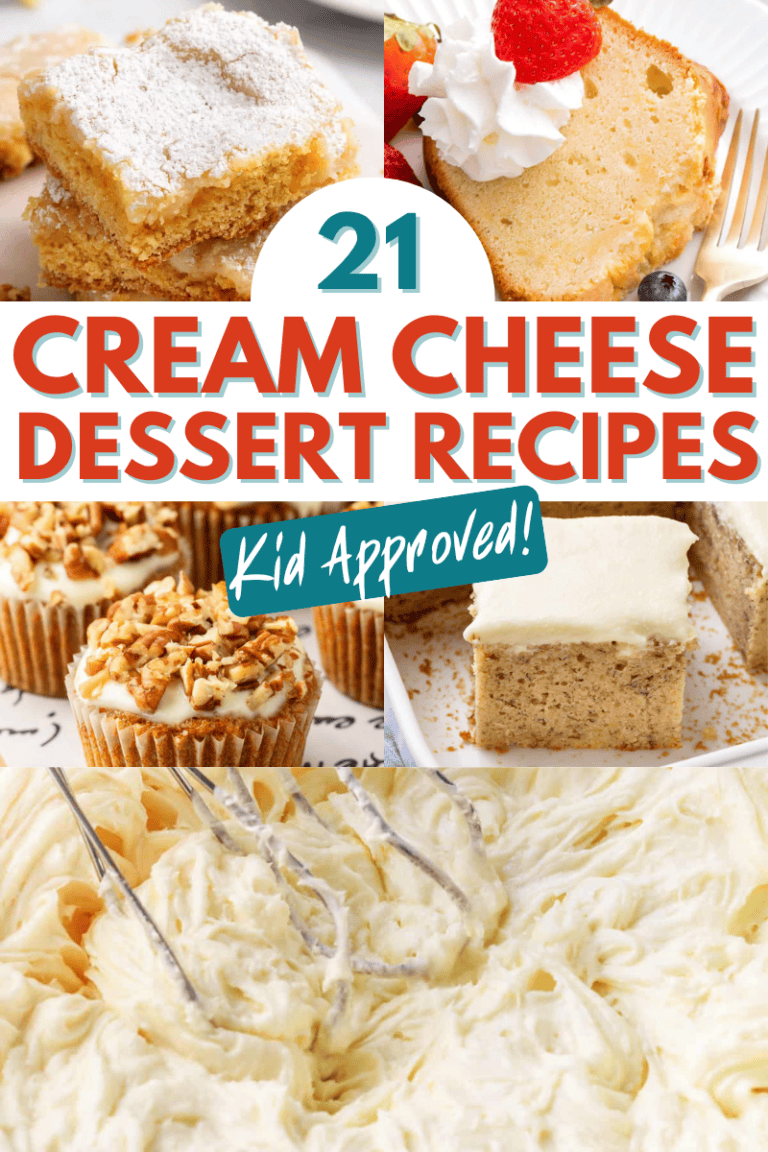 21 Easy Desserts That Start With a Block of Cream Cheese - All Things Mamma