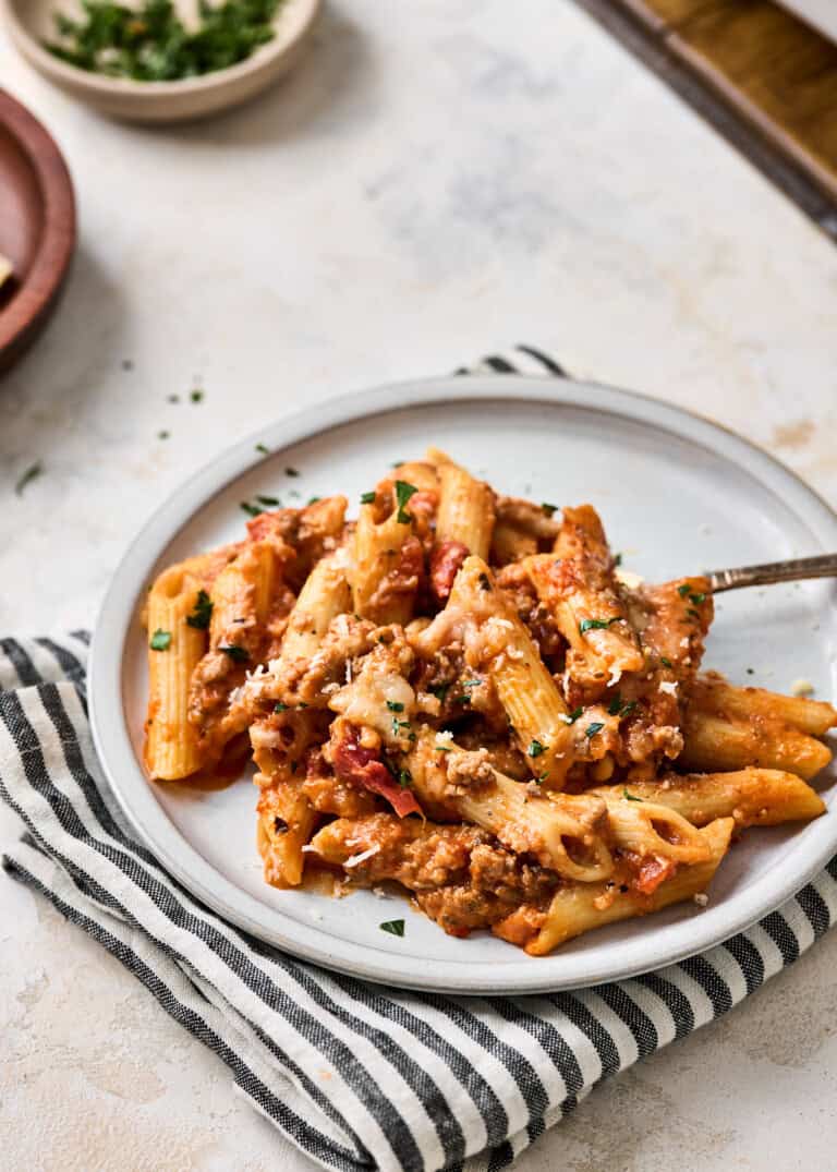 Baked Penne Pasta - All Things Mamma