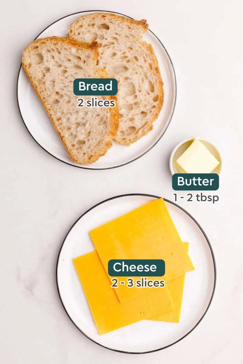 Grilled Cheese Sandwich Recipe | All Things Mamma