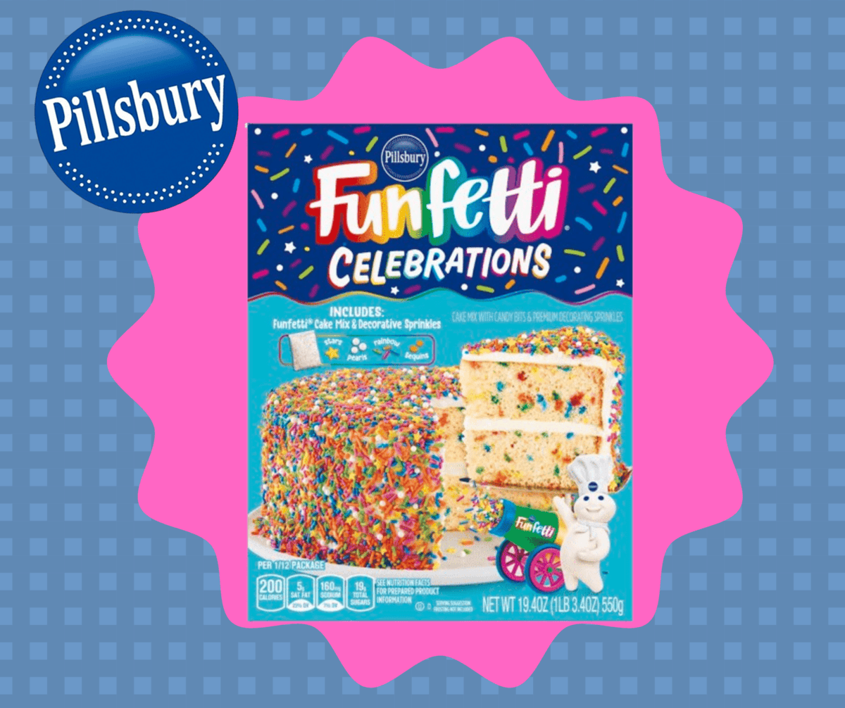 Pillsbury’s New Funfetti Celebrations Cake Mix is Here—And It’s a Party ...