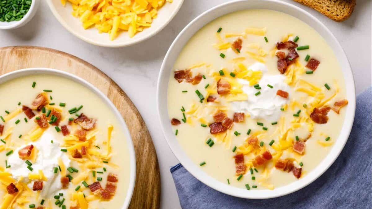 Easy Cheesy Potato Soup - All Things Mamma