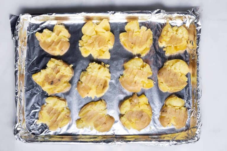 Crispy Smashed Potatoes | All Things Mamma